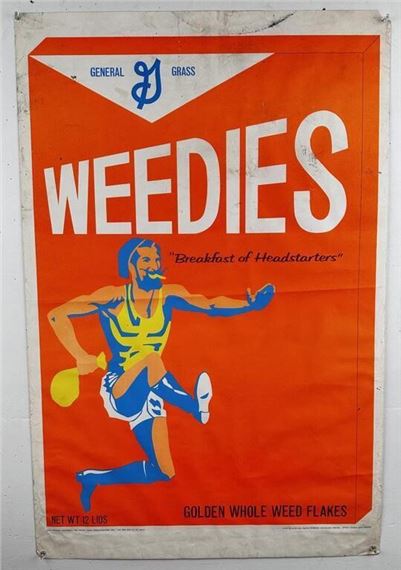 Denny Dent | 1969 Dennis Dent Weedies Head Shop Poster (1969) | MutualArt