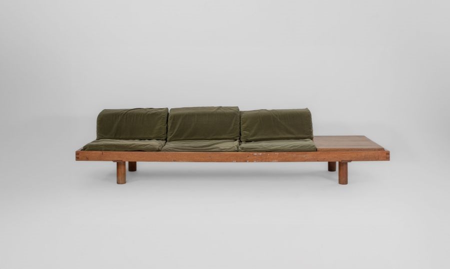 Pierre Chapo | 1980s edition Model L09 Bench seat Structure on four ...
