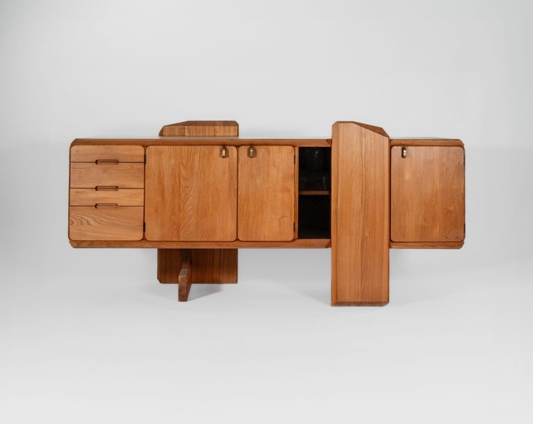 Pierre Chapo | Work from the 1980s Model R28 Sideboard Structure on a ...
