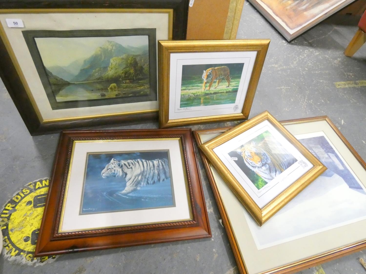Stephen Gayford | Various modern prints to include Tigers by Stephen ...