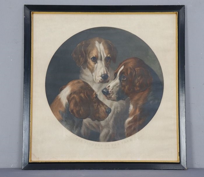 W.T. Davey | The Fathers of the Pack: Hounds of the Pytchley Hunt ...