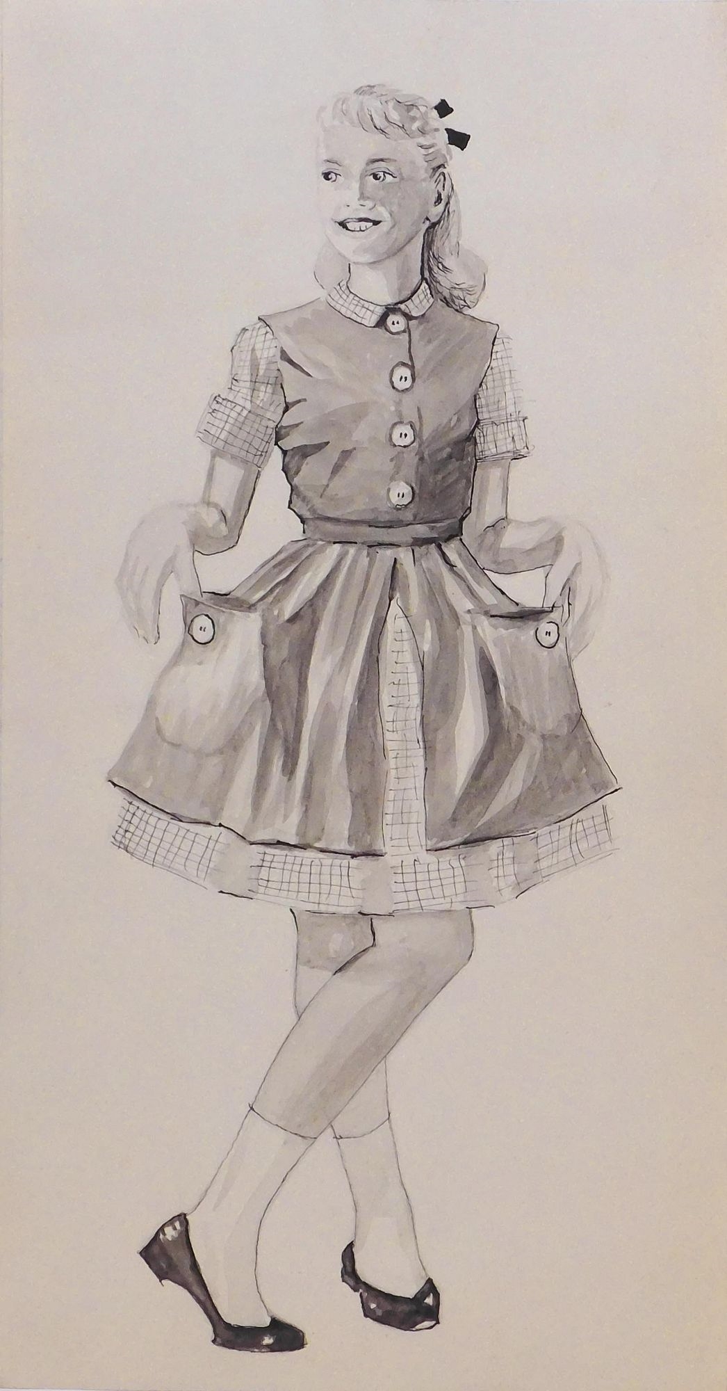 Haddon H. Sundblom | Curtsy (1952) | MutualArt