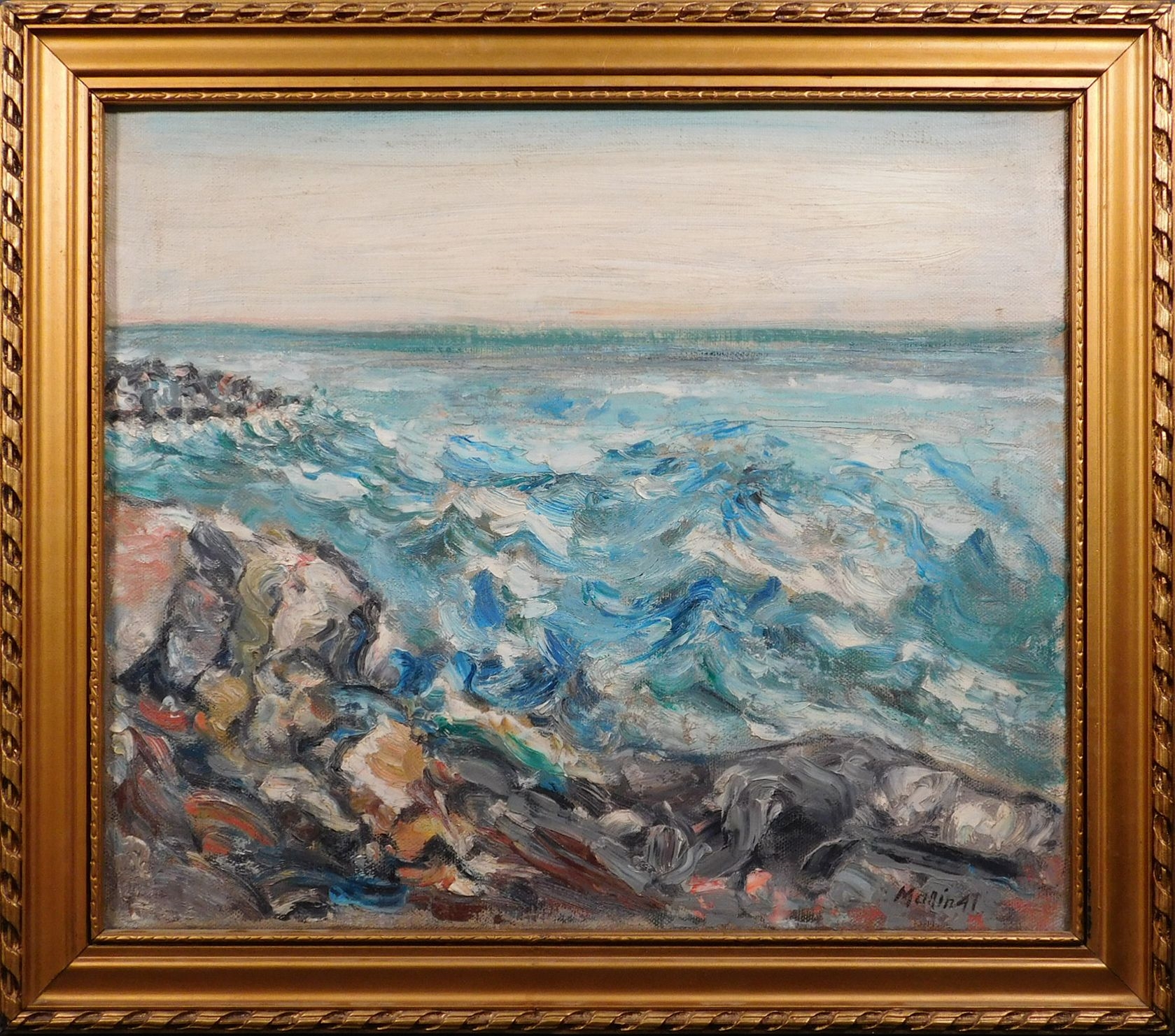 John Marin | Two-Company; Third-Crowd (Waiting) | MutualArt