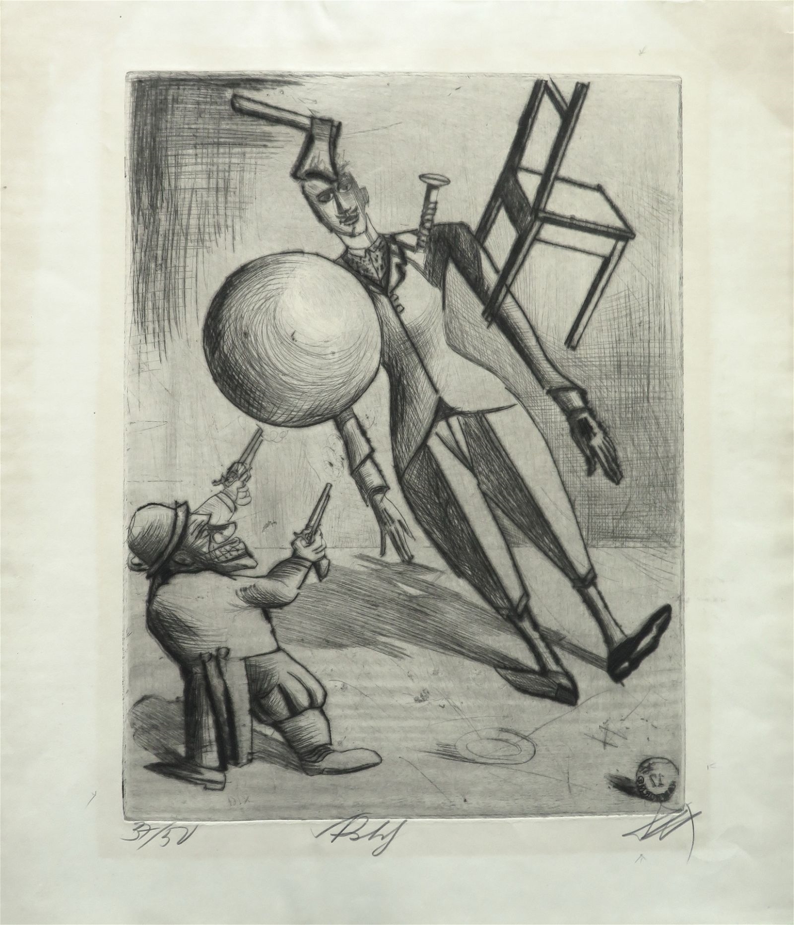 Otto Dix | Sketch (1922) | MutualArt