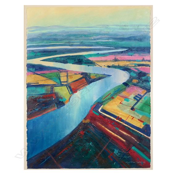 Cynthia Taylor | Snake River II (1989) | MutualArt