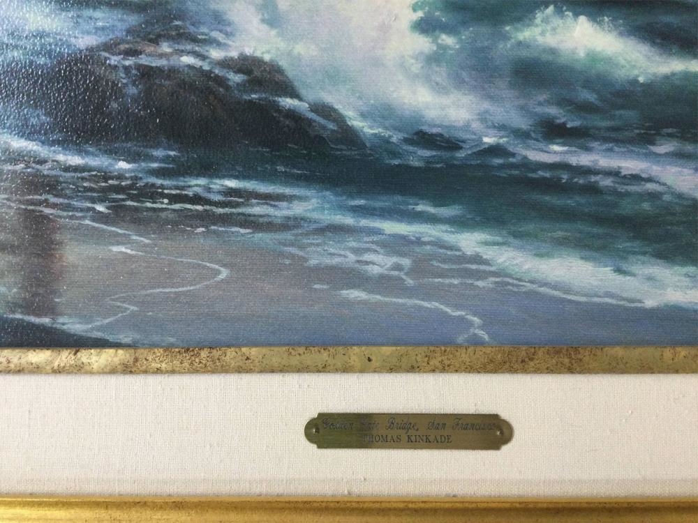 Thomas Kinkade | Thomas Kinkade San Francisco Giclee On Canvas | MutualArt