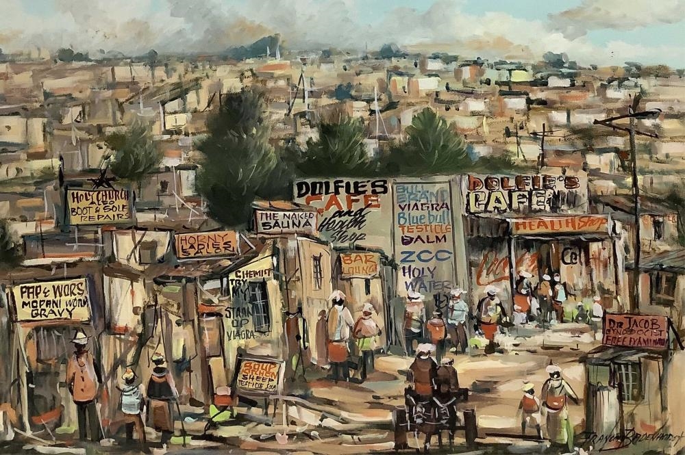 Francois Badenhorst | Francois Badenhorst Oil On Board | MutualArt