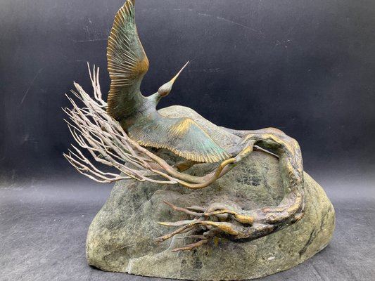 Gregory Higgins | Gregory Higgins Avocet Sculpture | MutualArt