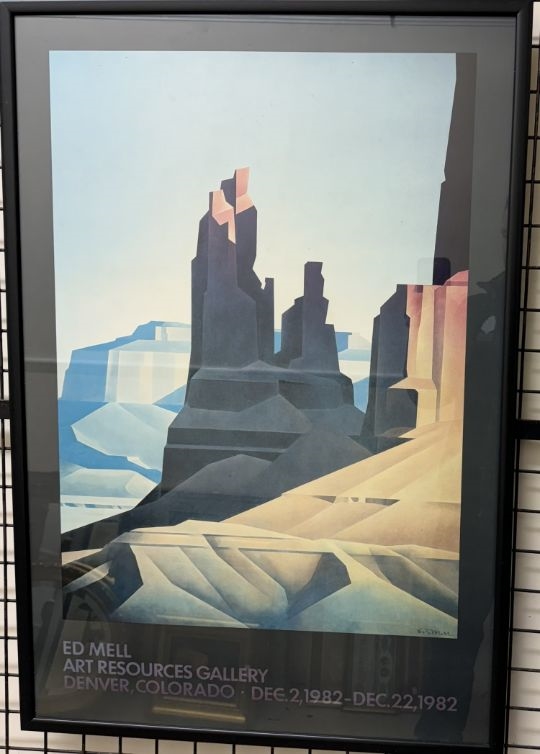 Ed Mell | An ED Mell poster for the Art Resources Gallery, Denver ...