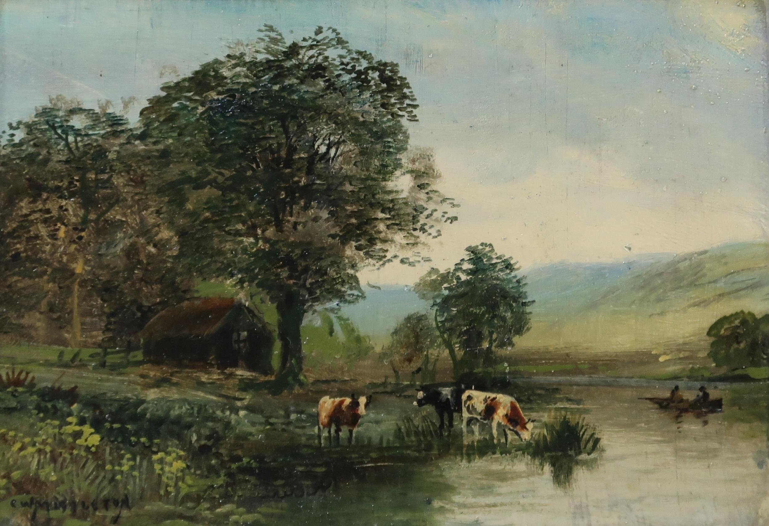 Charles William Middleton | THE BOAT HOUSE LOCH ARD | MutualArt