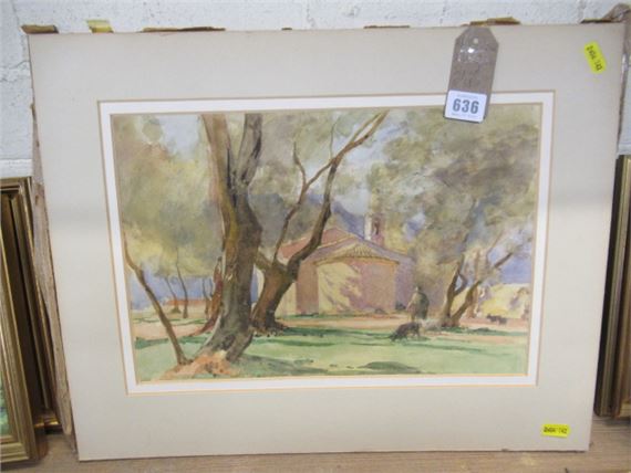 Robert Little | WATERCOLOUR BY ROBERT LITTLE | MutualArt