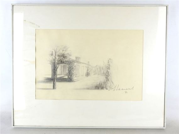 Monique Lamard | View of the house | MutualArt