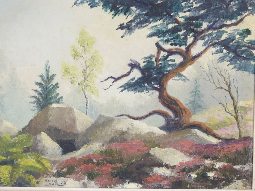 Marcel Guillard | Landscape (1955) | MutualArt