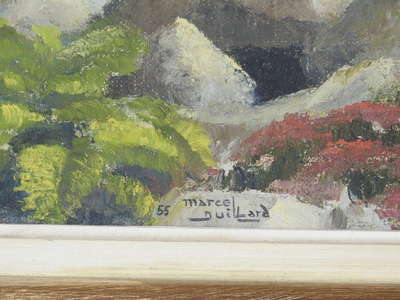 Marcel Guillard | Landscape (1955) | MutualArt