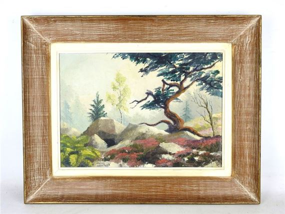 Marcel Guillard | Landscape (1955) | MutualArt