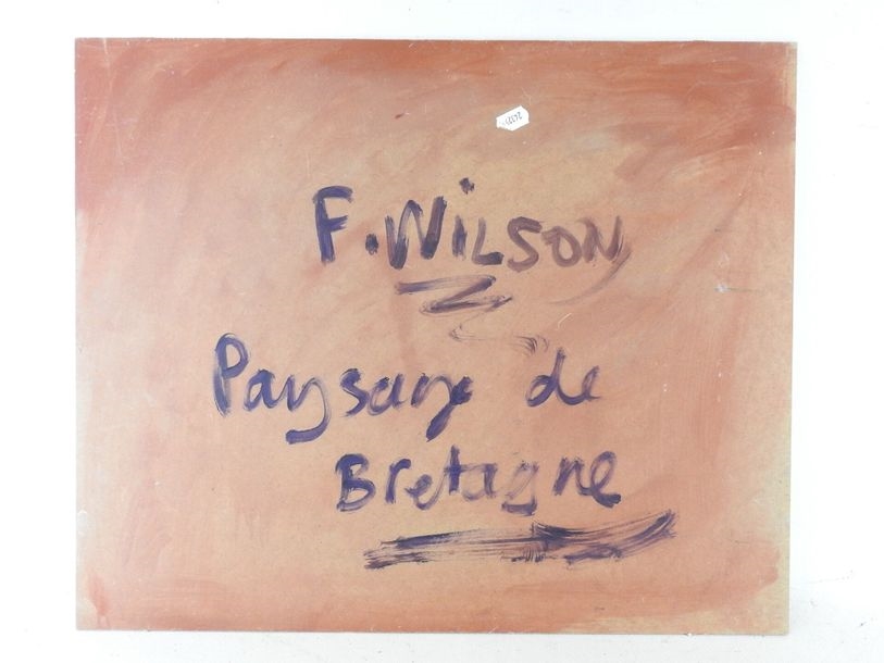 F. Wilson | Brittany landscape. Oil... - Lot | MutualArt
