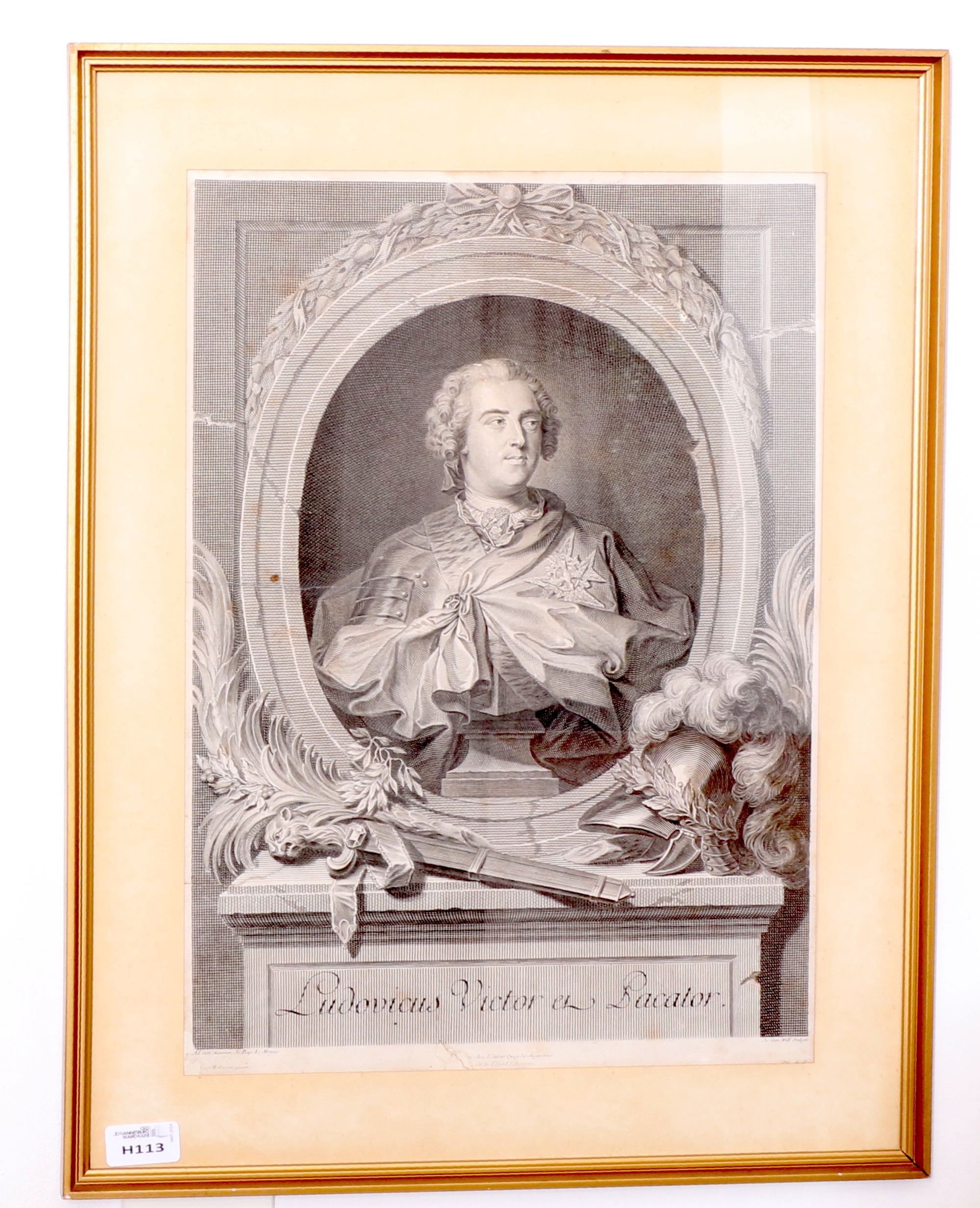 Johann Georg Wille | Ludovicus Victor el Bacator engraving | MutualArt
