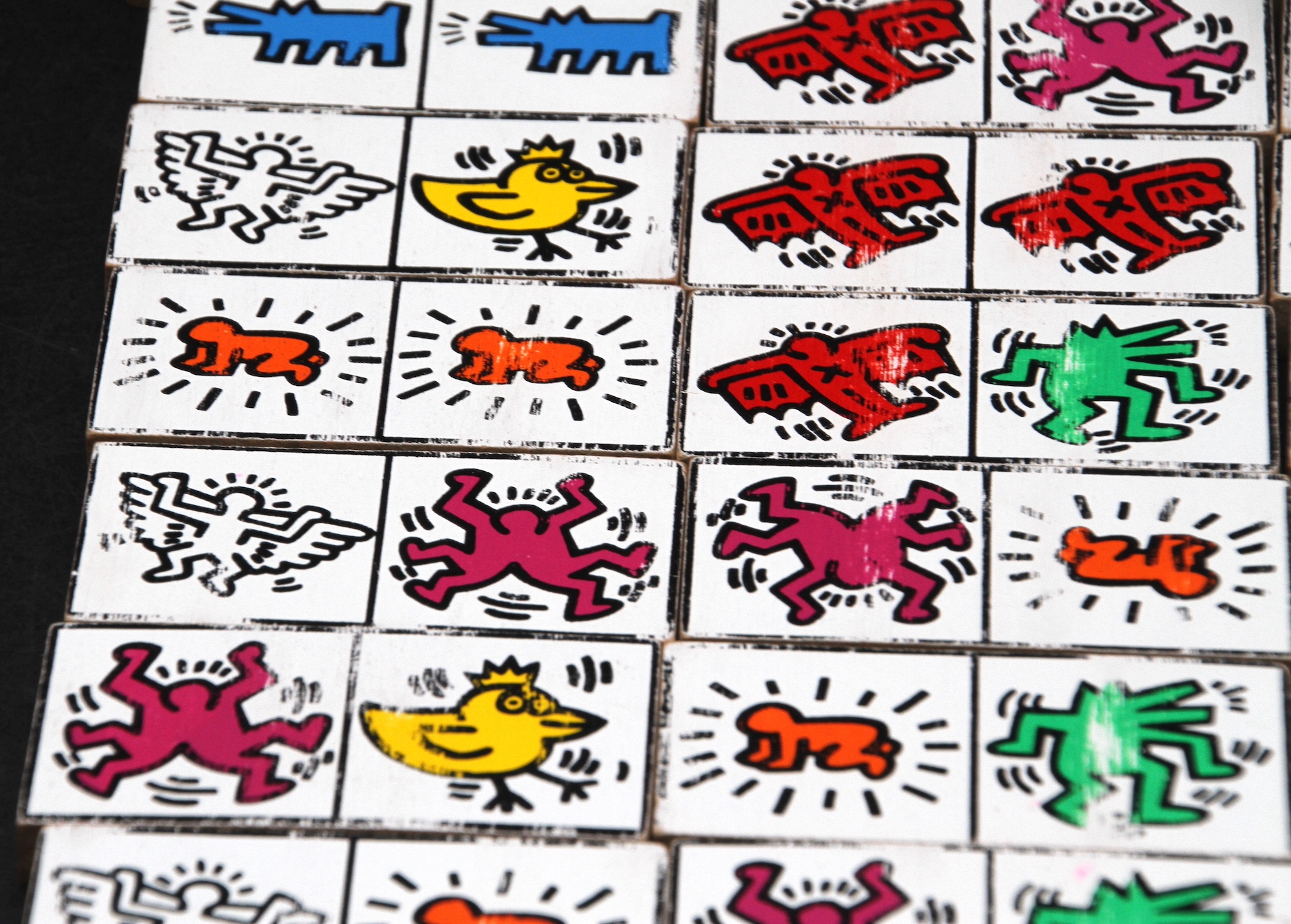 Keith Haring | Keith Haring Domino set | MutualArt