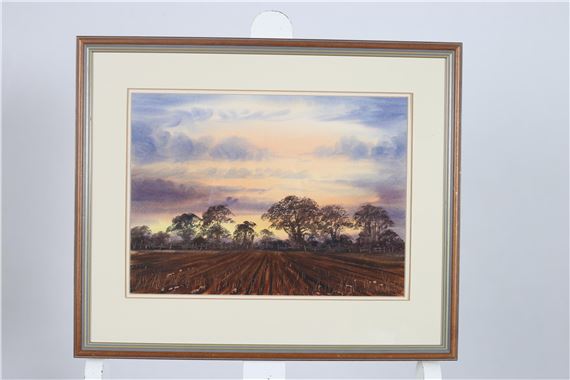 James Flack | Twilight Aglow in the West | MutualArt