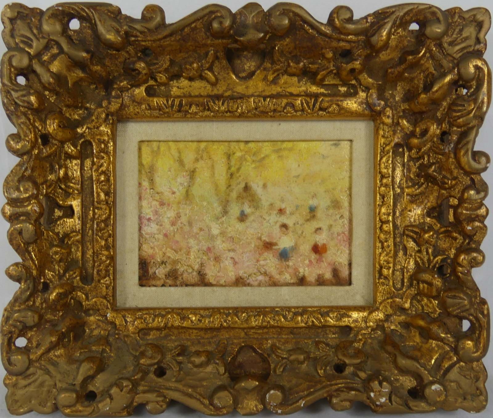 Francis Darby Davis | oil painting on board depicting an autumn ...