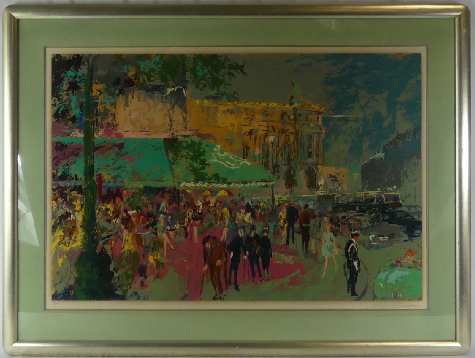 LeRoy Neiman | Borg/Connors (1977) | MutualArt
