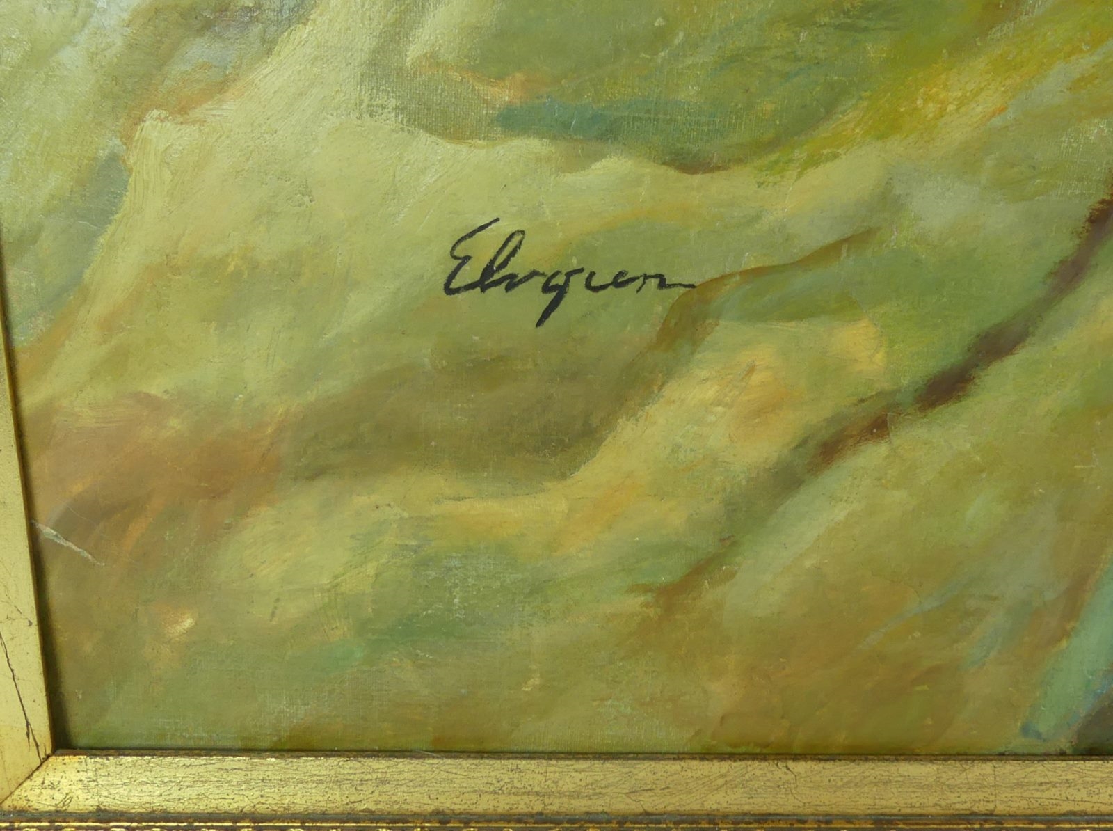 Gil Elvgren | Style of Gil Elvgren oil painting on canvas depicting a ...