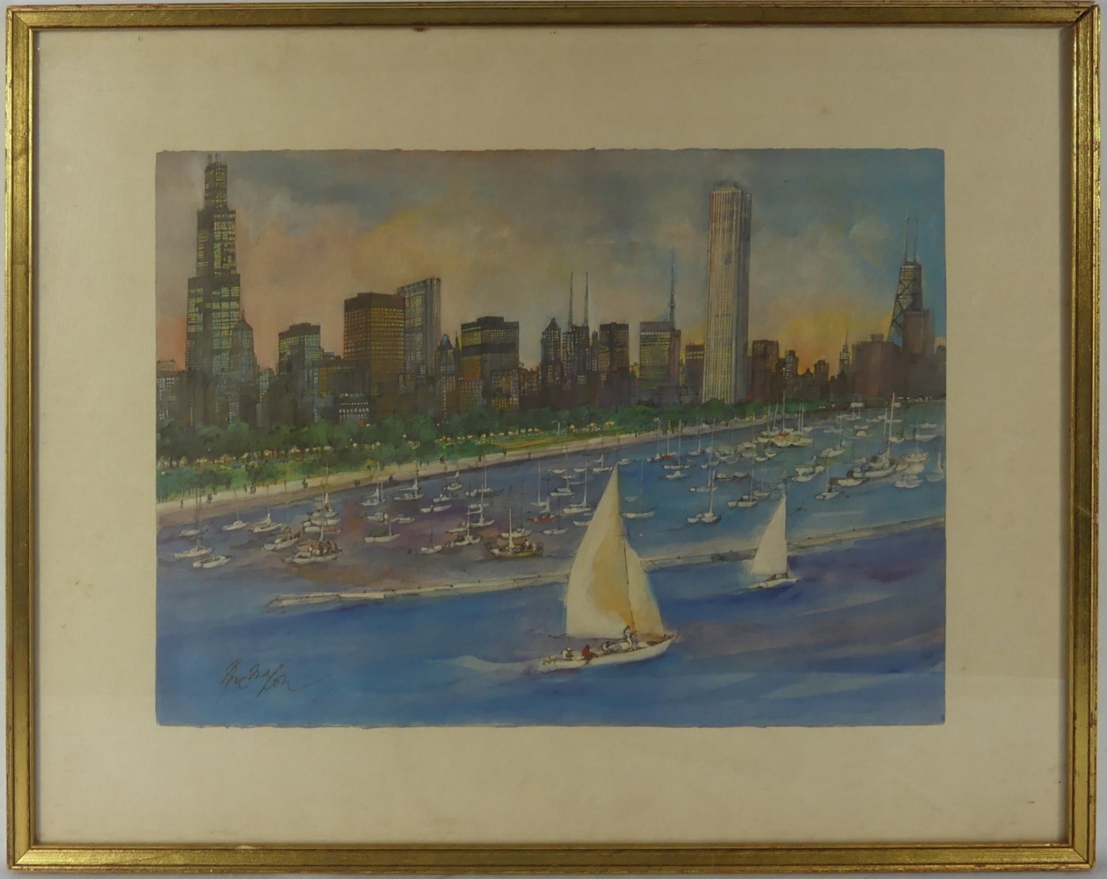 Mark Andrew McMahon | CHICAGO WATERFRONT | MutualArt