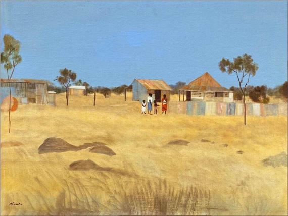 Ray Crooke | Farm Natives | MutualArt