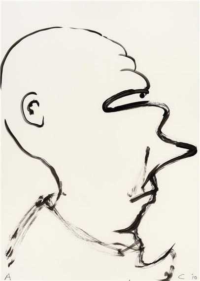 Adam Cullen | Portrait in Profile, 2010 (1965 - 2012) | MutualArt