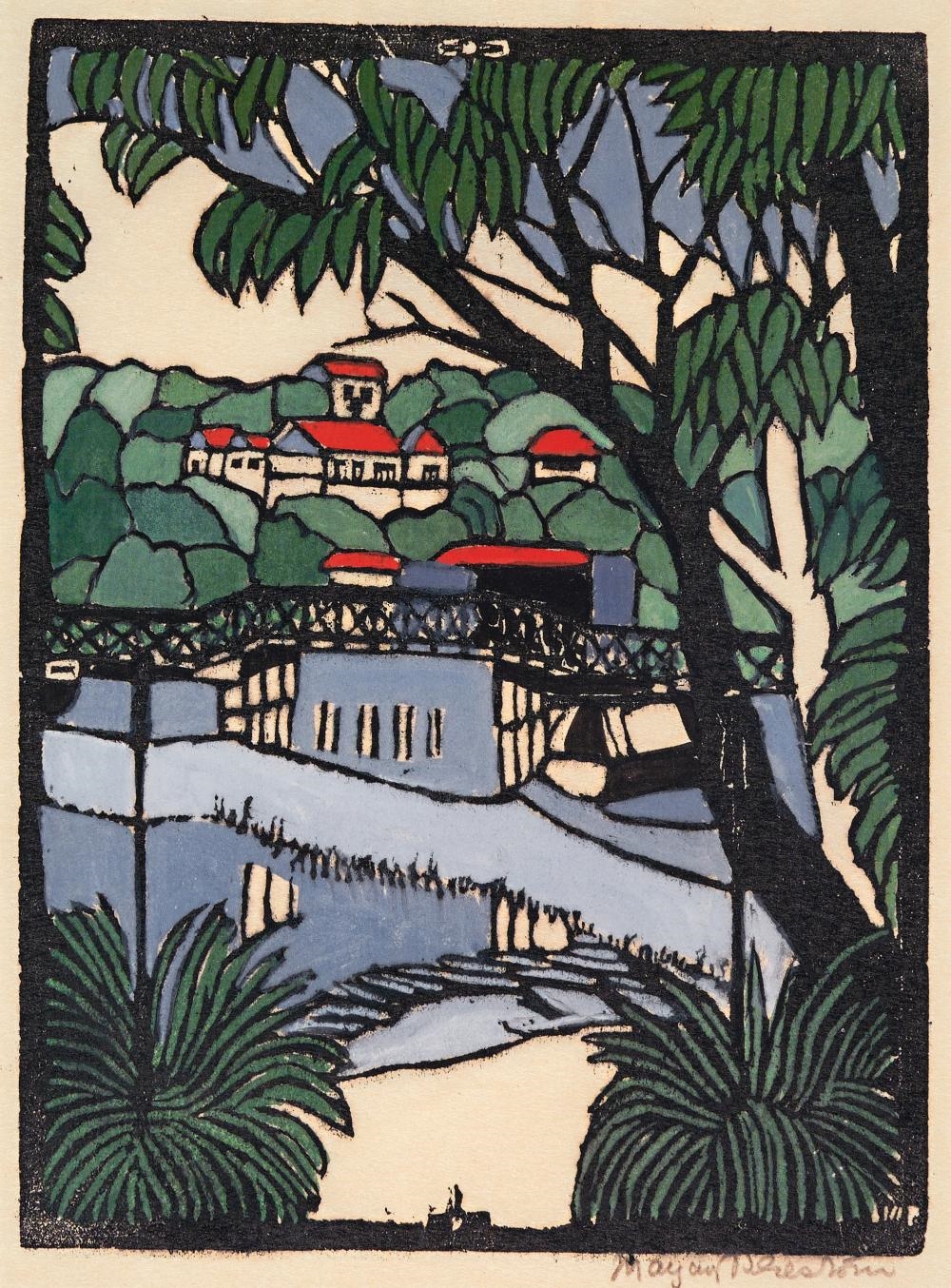 Margaret Preston | Interior with Australian Wildflowers | MutualArt