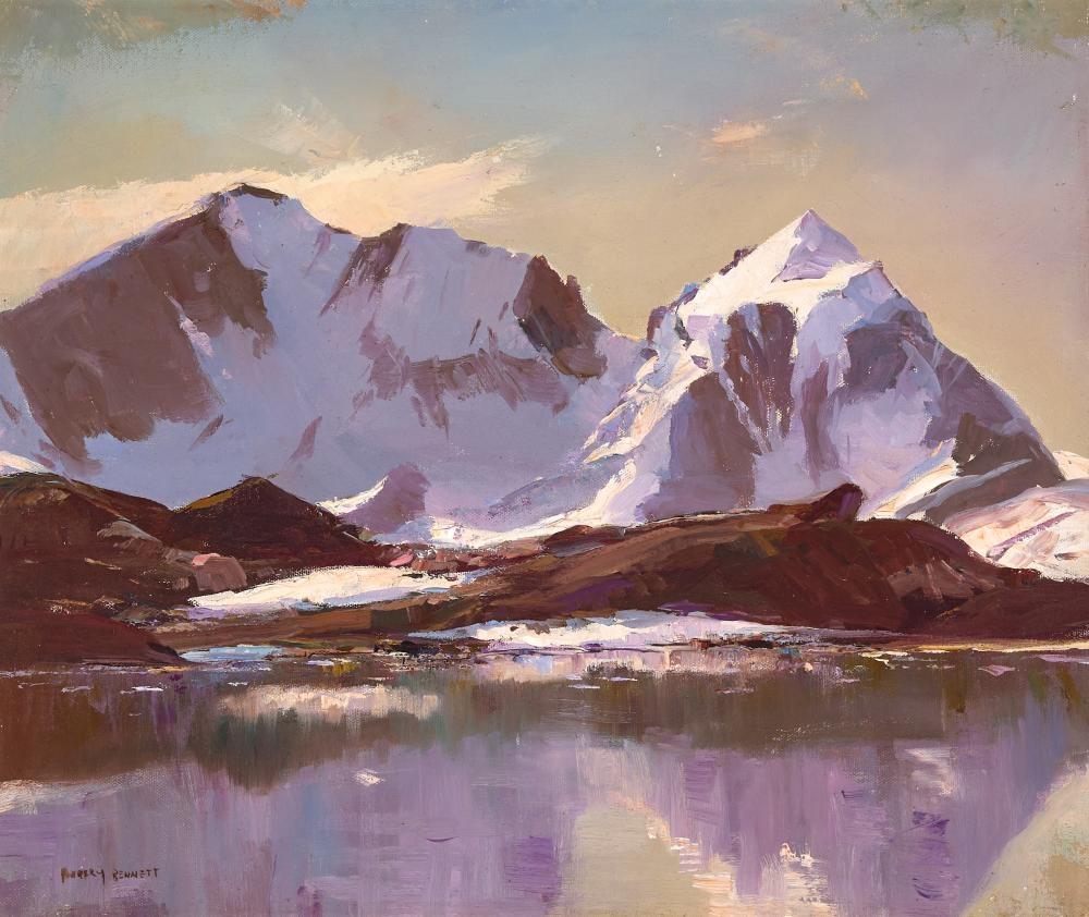 Rubery Bennett | Reflections, Wollondilly River, Burragorang | MutualArt