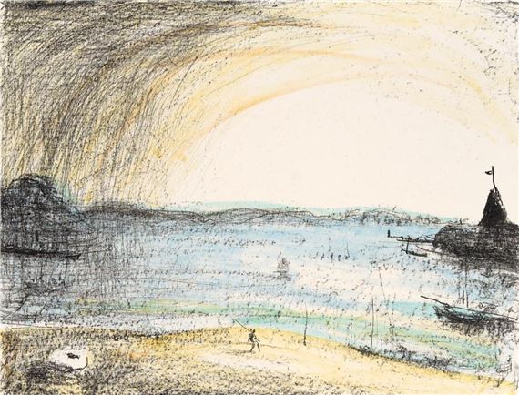 Lloyd Rees | Sunrise at Sandy Bay, 1985 (1895 - 1988) | MutualArt