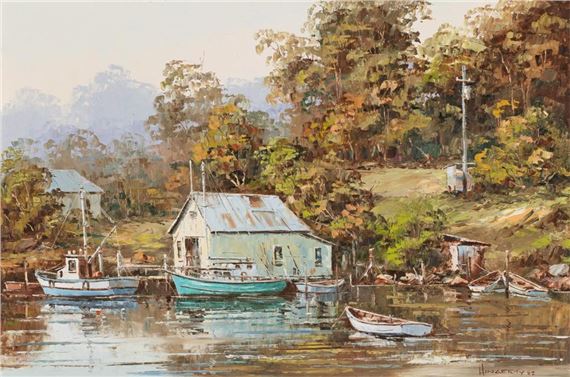 John Hingerty | Bar Point, Hawkesbury River 1982 (1982) | MutualArt