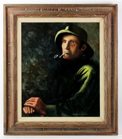 Donald Allen Mosher | Rockport Fisherman (Circa 1969) | MutualArt