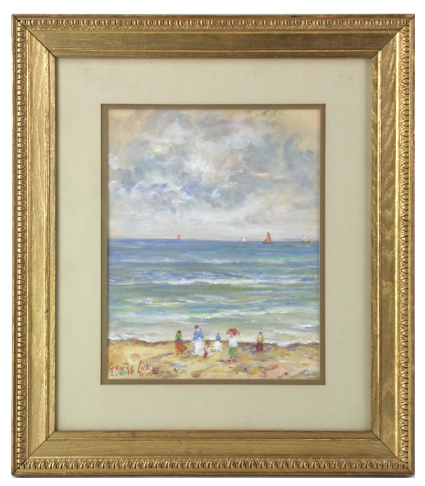 George Luks | The Dove Cote | MutualArt