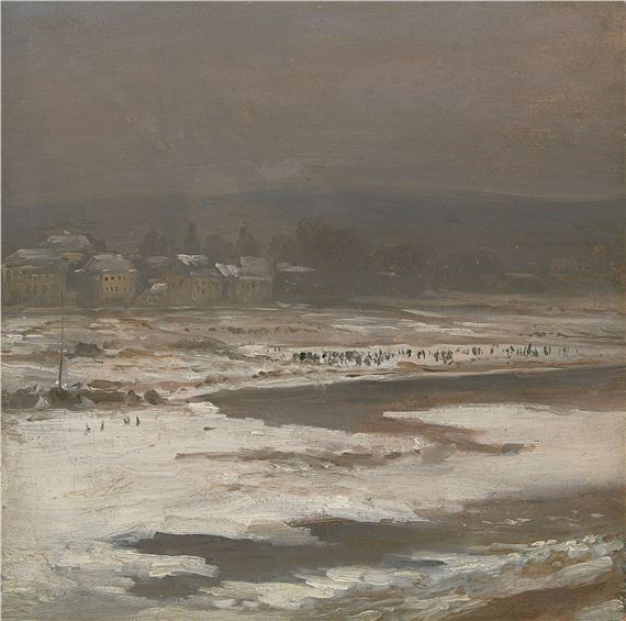 Gustav Adolf Friedrich | Porträt eines Mädchens (1862) | MutualArt