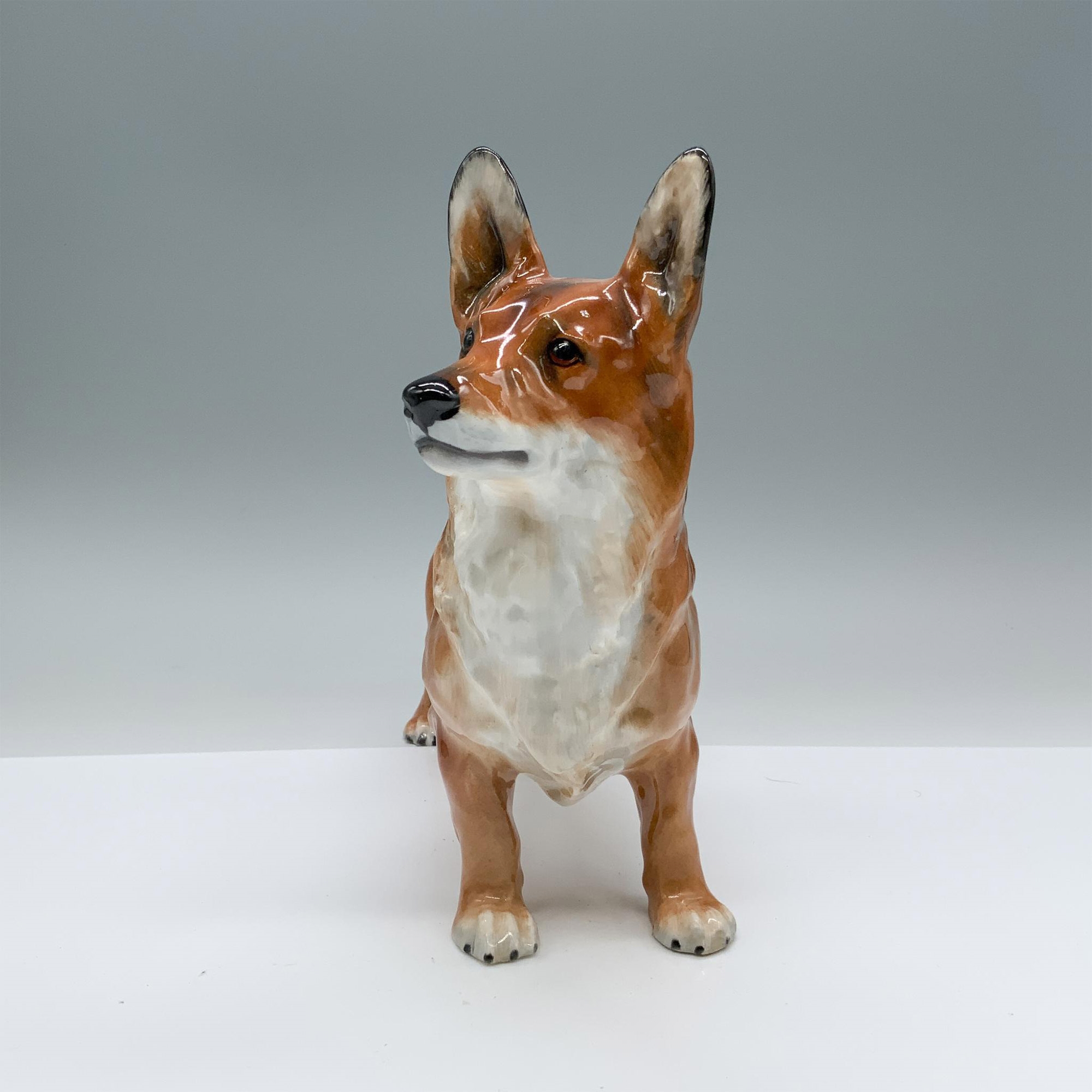 Frederick Daws | Rare Royal Doulton Spring Robin Dog Figurine, Corgi ...
