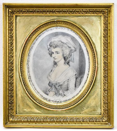 John Downman | Lady Hamilton (1787) | MutualArt