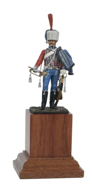 Bruno Leibovitz | Trompette du 1er regiment de hussards (1806) (Compagnie d’élite) | MutualArt