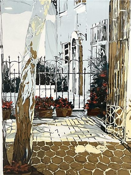 Nanci Closson | Framed Signed 1983 Nanci Blair Closson Lithograph (1156 ...