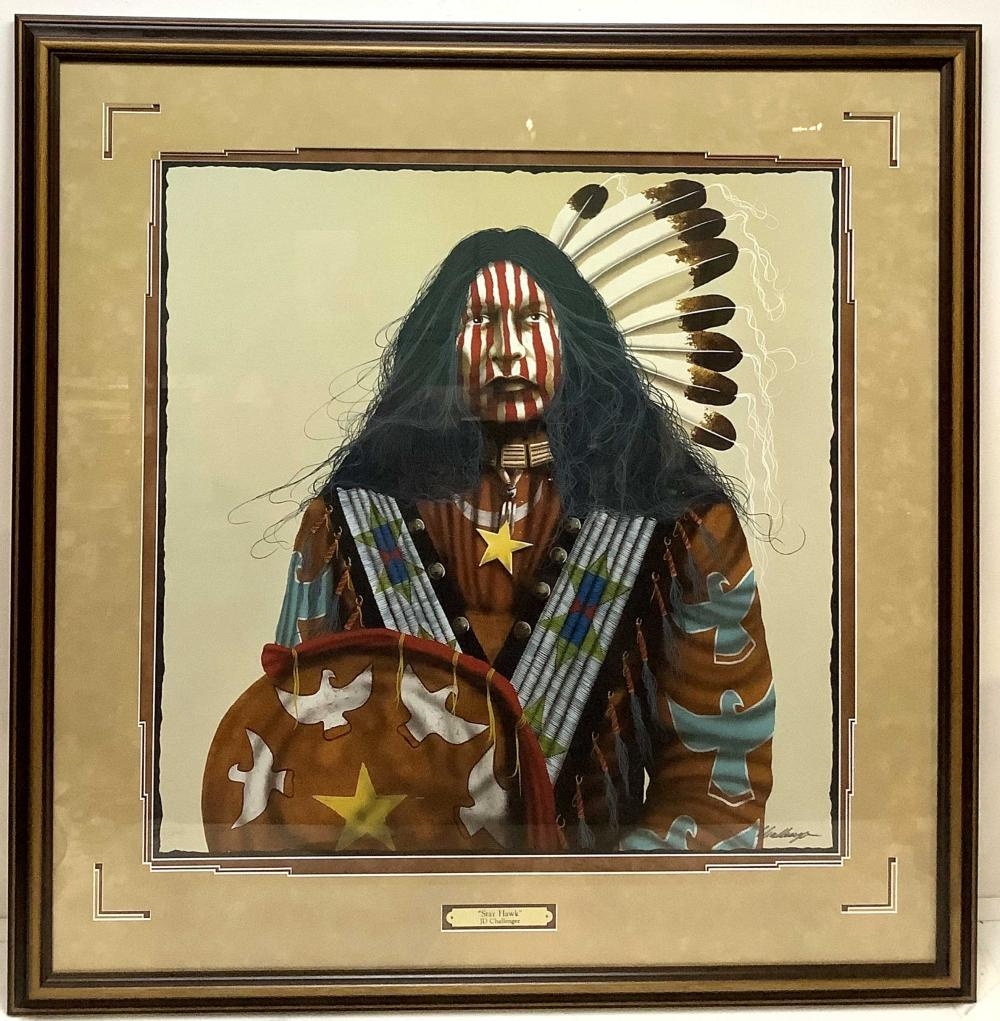 JD Challenger | JD Challenger Signed Serigraph On Paper | MutualArt