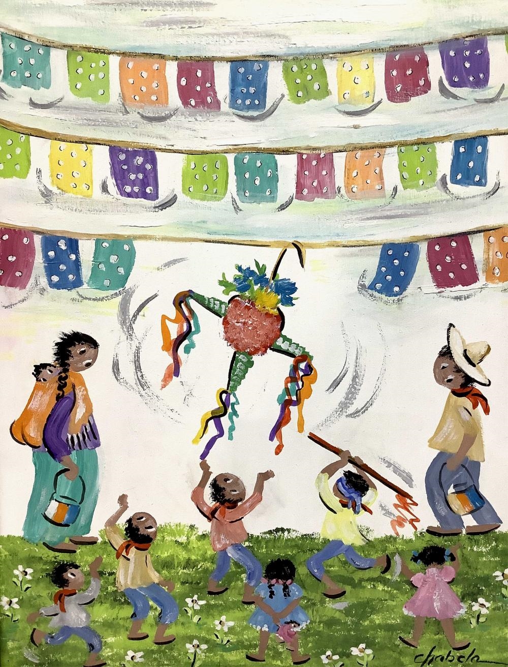 Elizabeth Chubela Haas | Elizabeth Haas Chabela Oil On Board | MutualArt