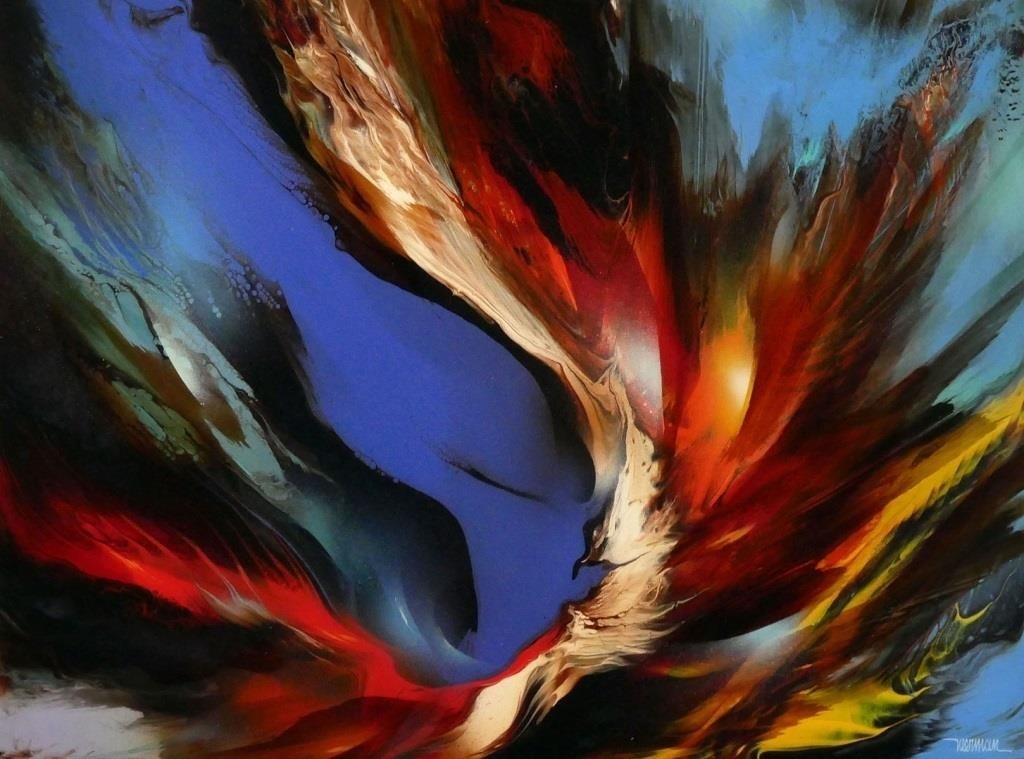 Nierman Leonardo | LEONARDO NIERMAN, Acrylic Painting | Compare similar ...