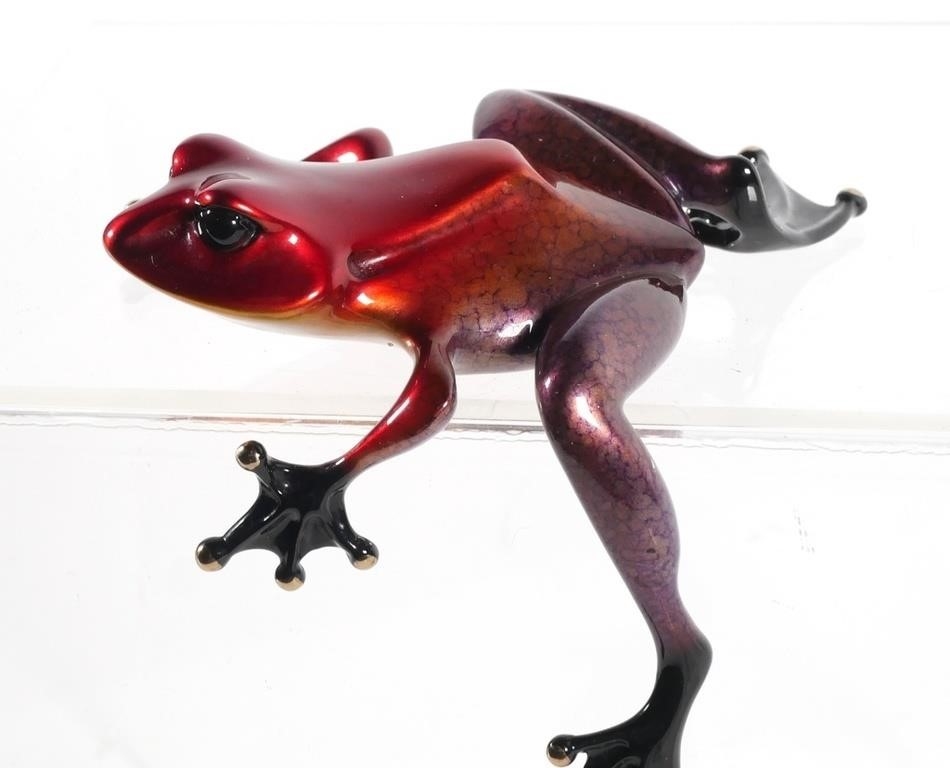 Tim Cotterill | FROGMAN Tim Cotterill Bronze Frog Cabby (2012) | MutualArt
