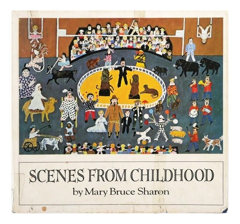 Mary Bruce Sharon | MARY BRUCE SHARON Folk Art Painting | MutualArt