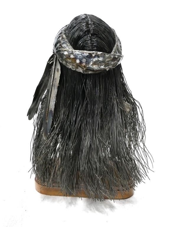 Richard Prazen | RICHARD PRAZEN Bronze Indian Sculpture | MutualArt