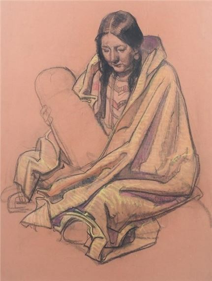 Dean Cornwell | DEAN CORNWELL MURAL STUDY (Circa 1932) | MutualArt