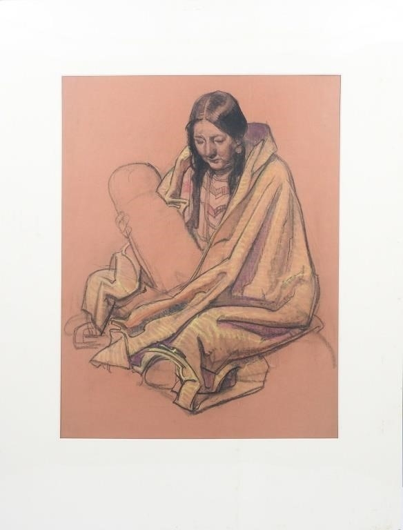 Dean Cornwell | DEAN CORNWELL MURAL STUDY (Circa 1932) | MutualArt