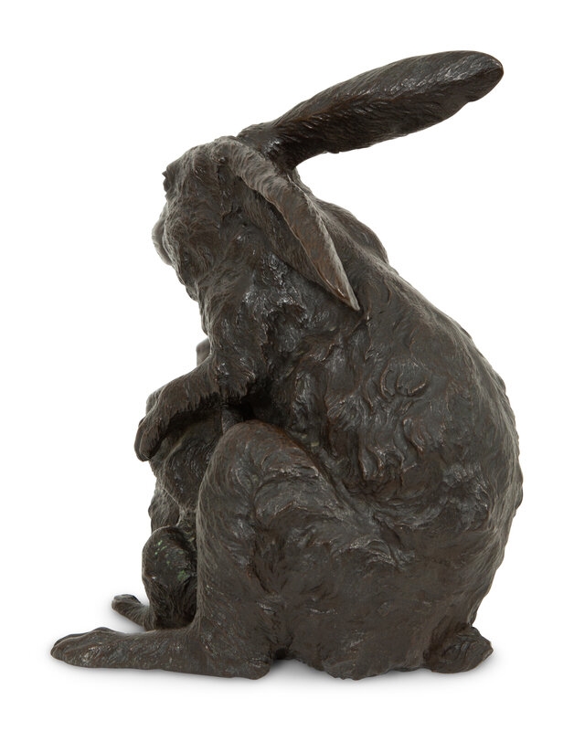Japanese School, 19th Century | A Japanese Bronze Sculpture of Rabbits ...