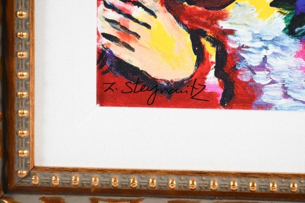 Zamy Steynovitz | ZAMY STEYNOVITZ DOVE IN FLIGHT SERIGRAPH/CANVAS ...